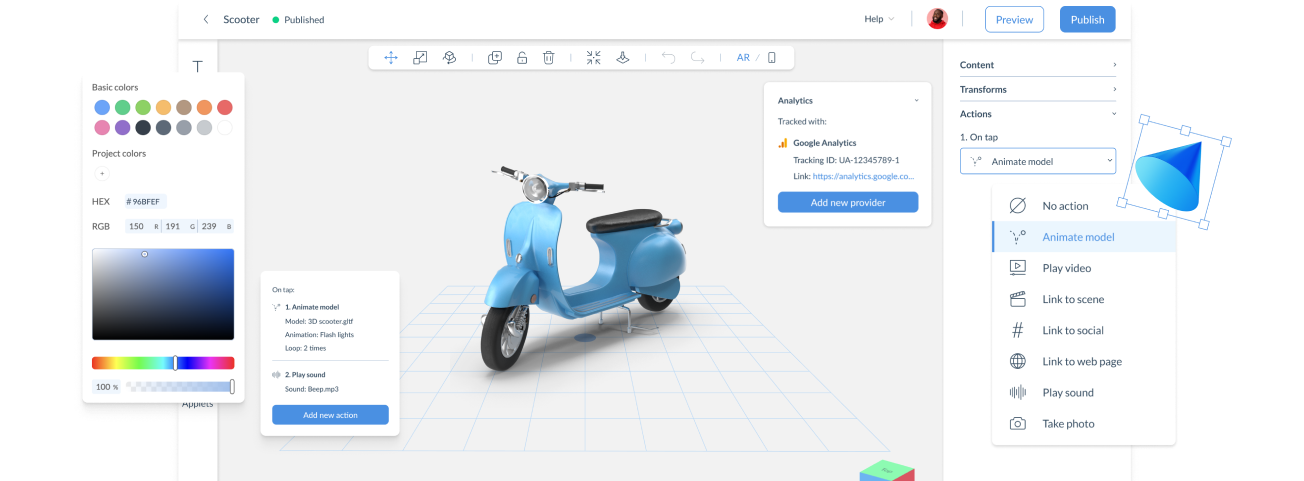 Zapworks Designer: No-code augmented reality software