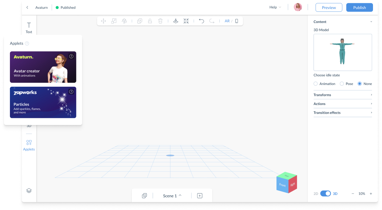 ZapWorks Designer: No-code augmented reality software