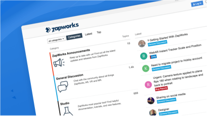 Zapworks Studio: Create Fully-Customisable AR Experiences
