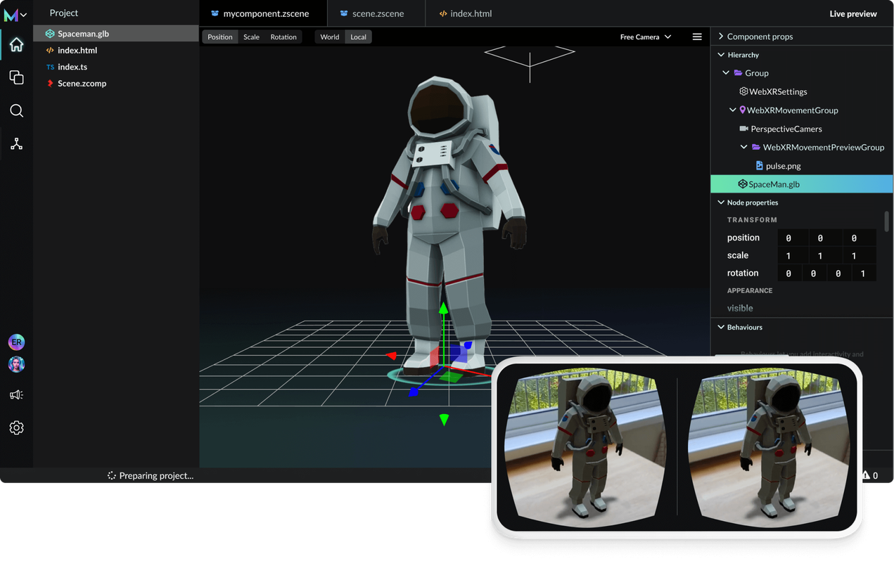 Mattercraft: Build rich 3d experiences for the web