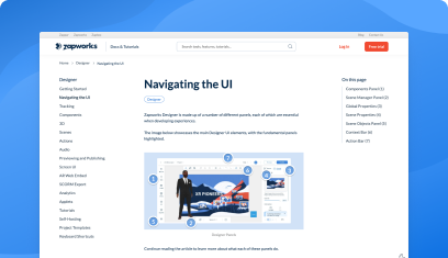 Zapworks Designer: No-code 3D web tooling for AR, VR and WebXR