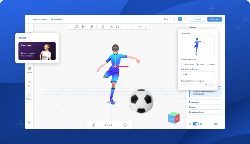 Zapworks Designer: No-code 3D web tooling for AR, VR and WebXR