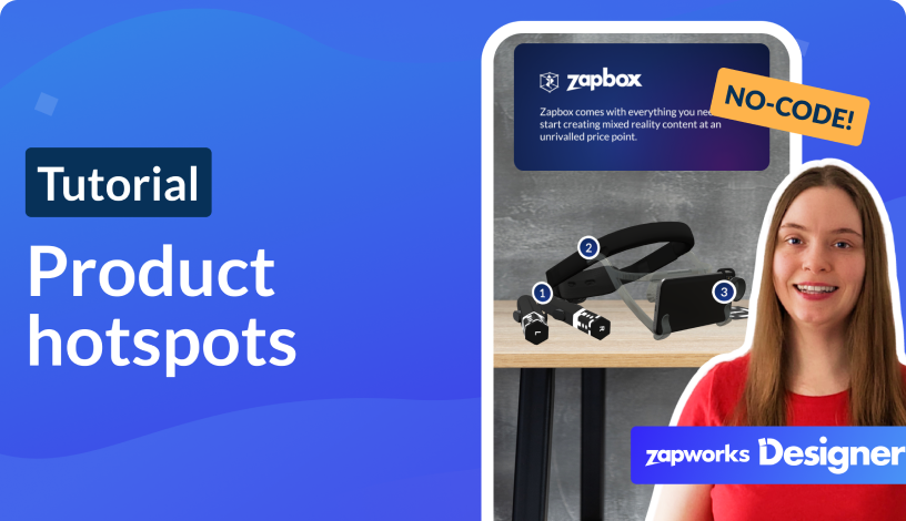 Zapworks Designer: No-code 3D web tooling for AR, VR and WebXR